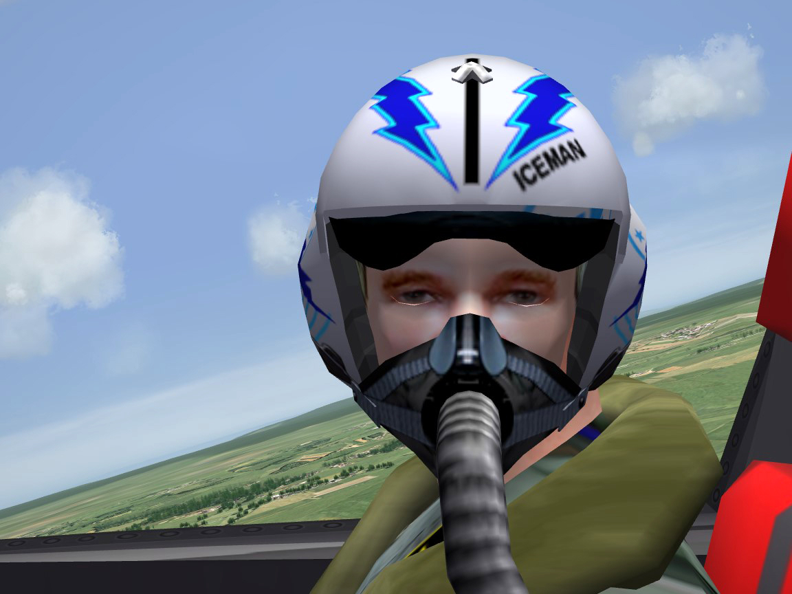 Slider Top Gun Helmet