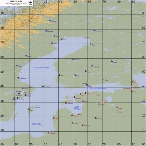 Sweden, Baltic Rim (1952-1994) - Full Terrains - CombatACE