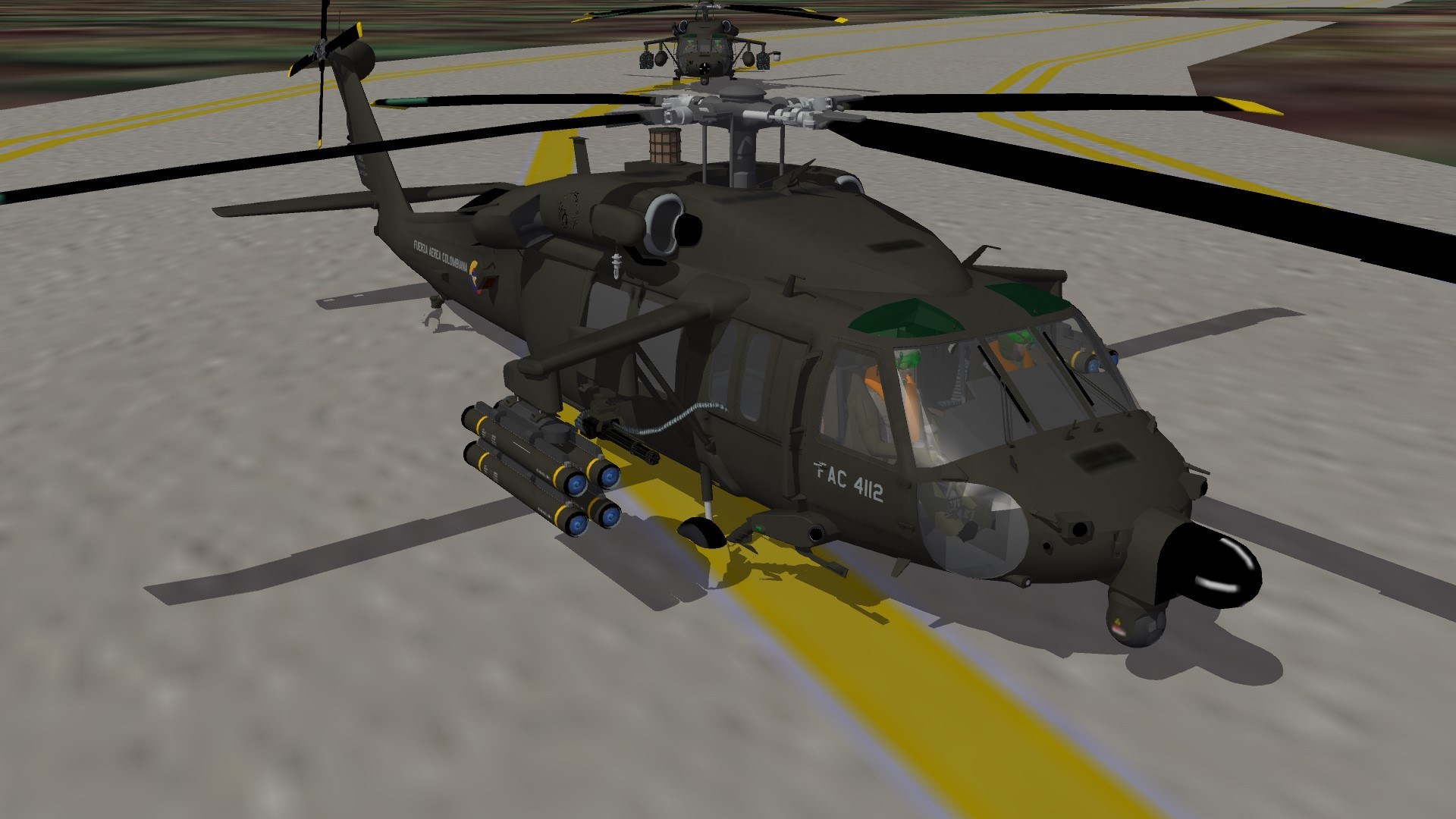 Ah 60 Gunship